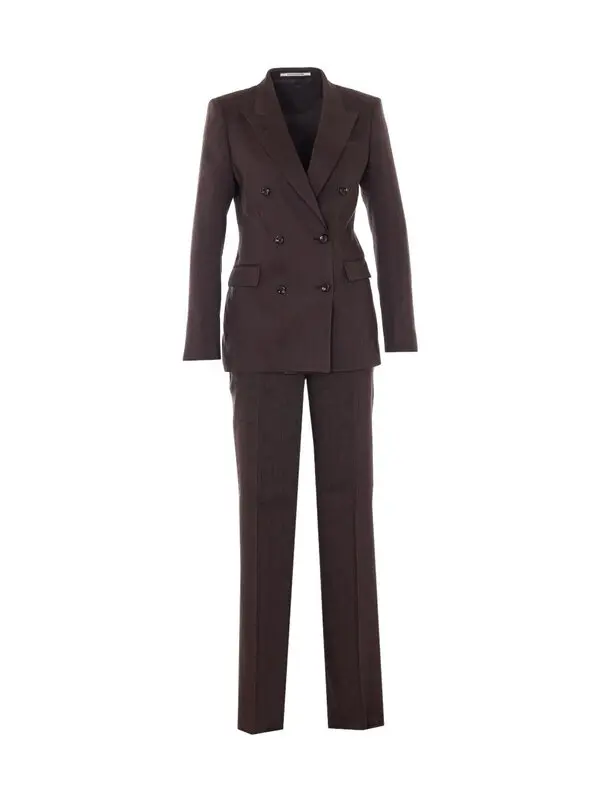 Tagliatore Parigi Suit Tailored Ensemble - Brown