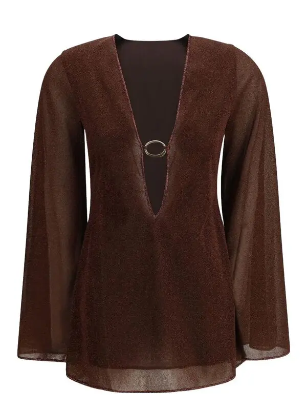 Oseree Lumière Caftan - Brown