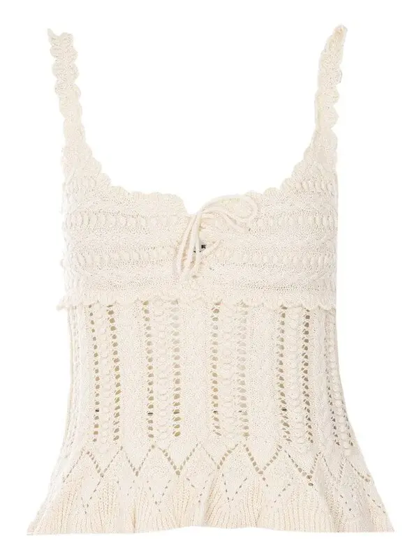 Isabel Marant Étoile Neves Knit Top - Cream
