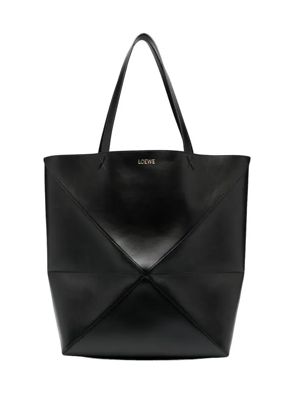 Loewe Puzzle Fold Xl Leather Tote - Multicolor