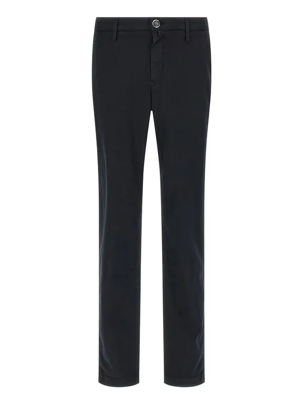 Jacob Cohen Bobby Cotton Blend Chinos - Blue