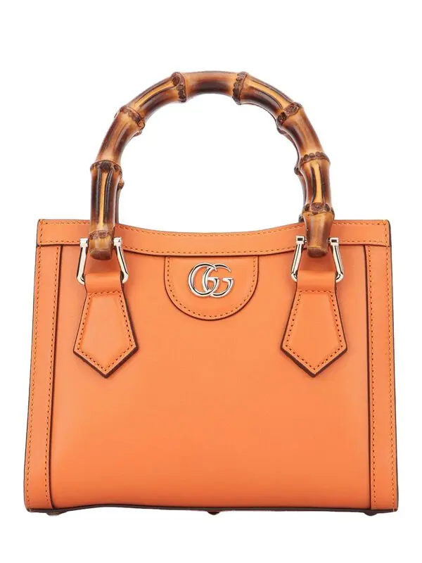 Gucci Calf Skin Top Handle Bag With Removable Shoulder Strap - Multicolor