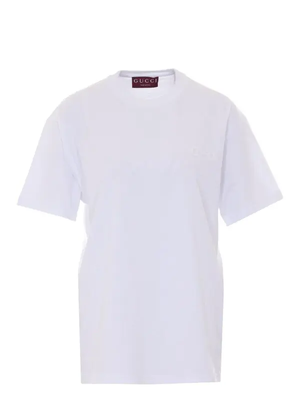 Gucci Clamp Logo T-shirt - White