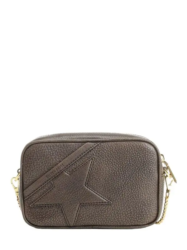 GOLDEN GOOSE Mini Star Bag - Brown