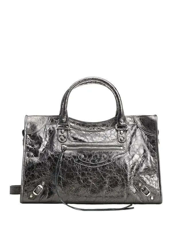 Balenciaga Le City Medium Stock Exchange Bag - Gray