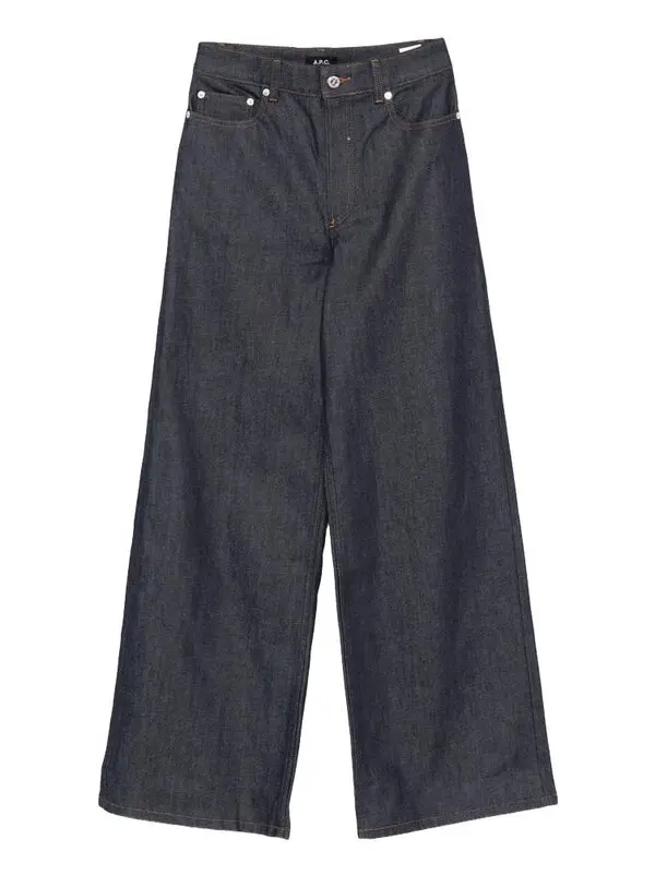 A.p.c. Wide-leg Denim Jeans - Blue