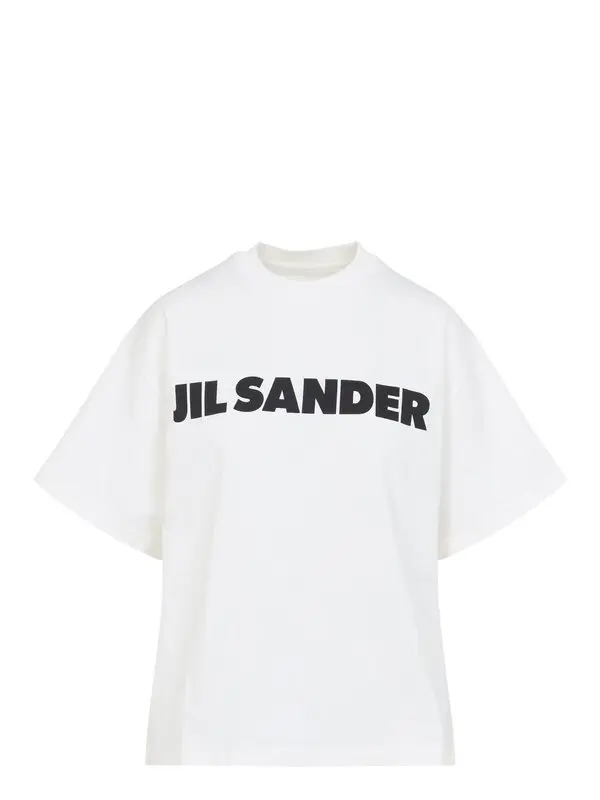 JIL SANDER Oversized Logo T-shirt - Multicolor