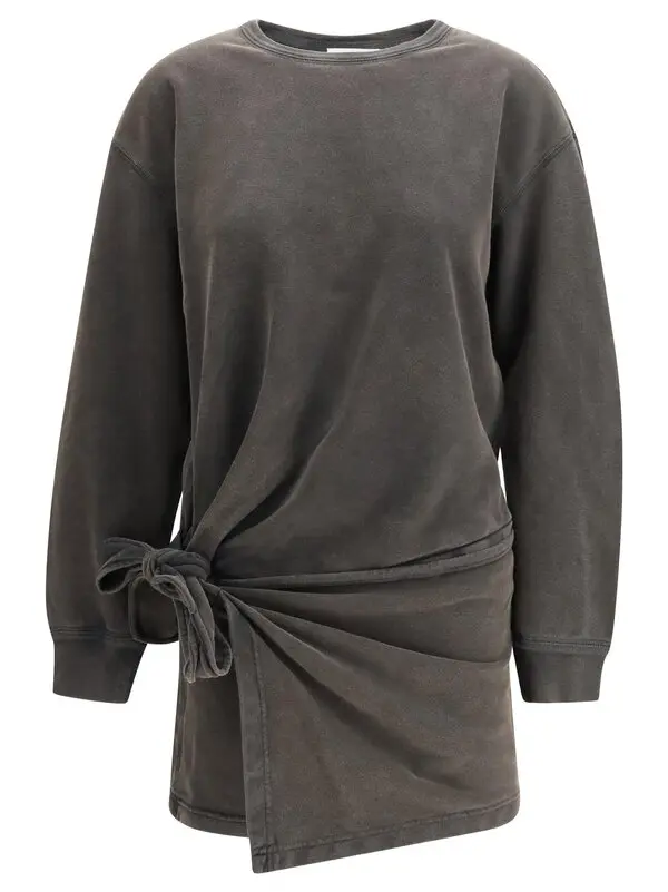 Isabel Marant Étoile Zae Fleece Dress - Gray