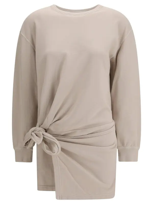 Isabel Marant Étoile Zae Fleece Dress - Cream