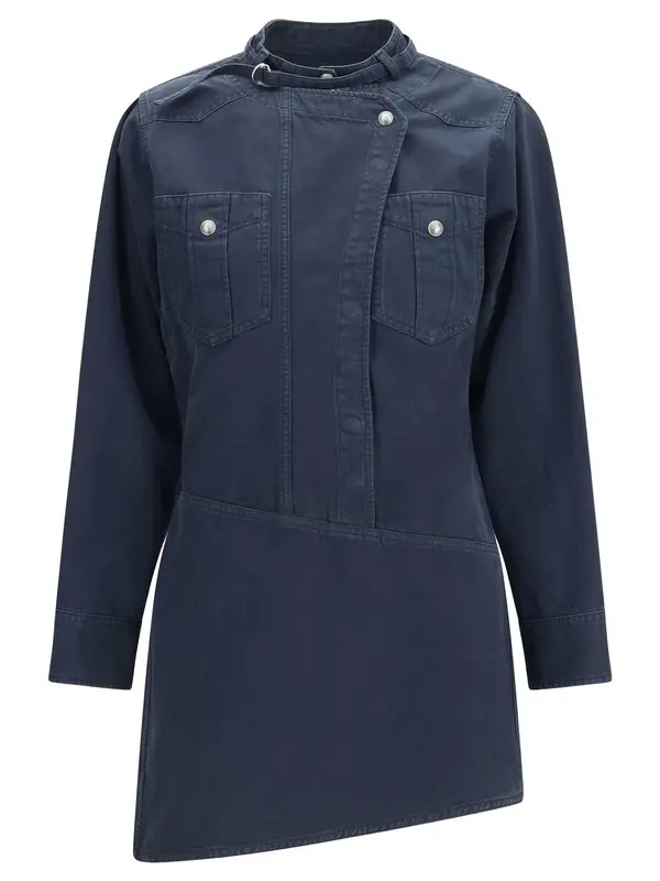 Isabel Marant Étoile Nouria Shirt Dress - Blue