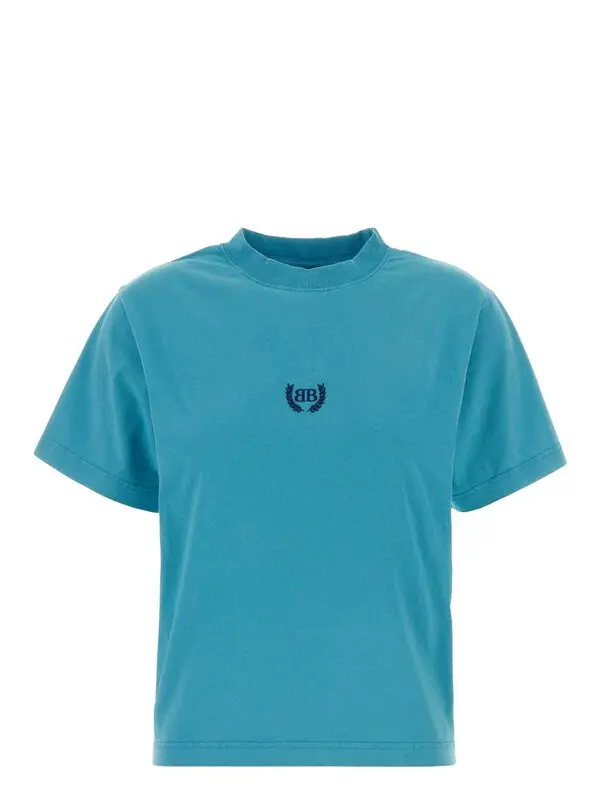 Balenciaga Cotton T-shirt - Blue
