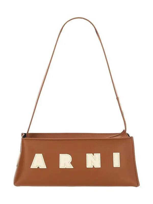 Marni Baguette Museum Bag - Brown