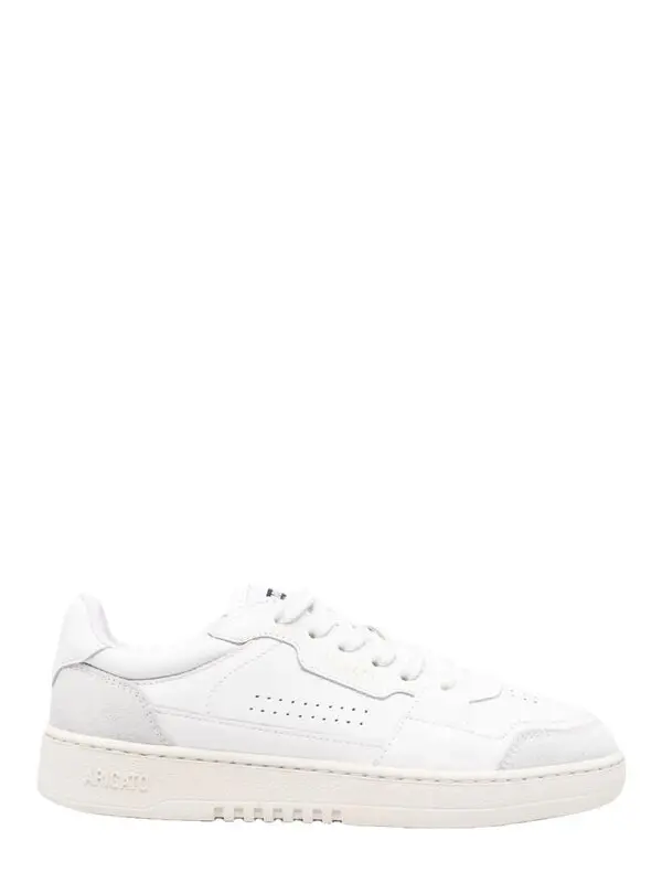 Axel Arigato Leather And Suede Perforated Trainers - White