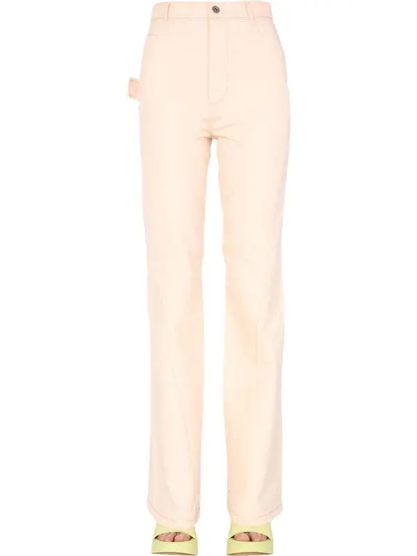 Bottega Veneta Flared Jeans - Pink