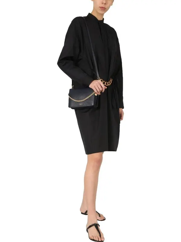 Givenchy Chemisier With Chain Belt - Black