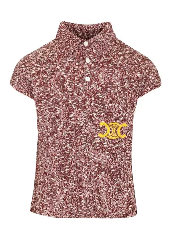 Celine Mouline Cotton Polo Shirt - Multicolor
