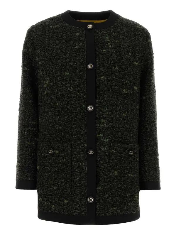 Gucci Boucle Overcoat - Multicolor