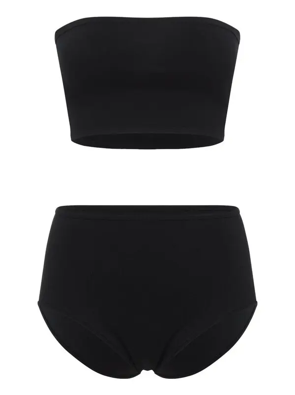 Alaïa Second Skin Lingerie Set - Black