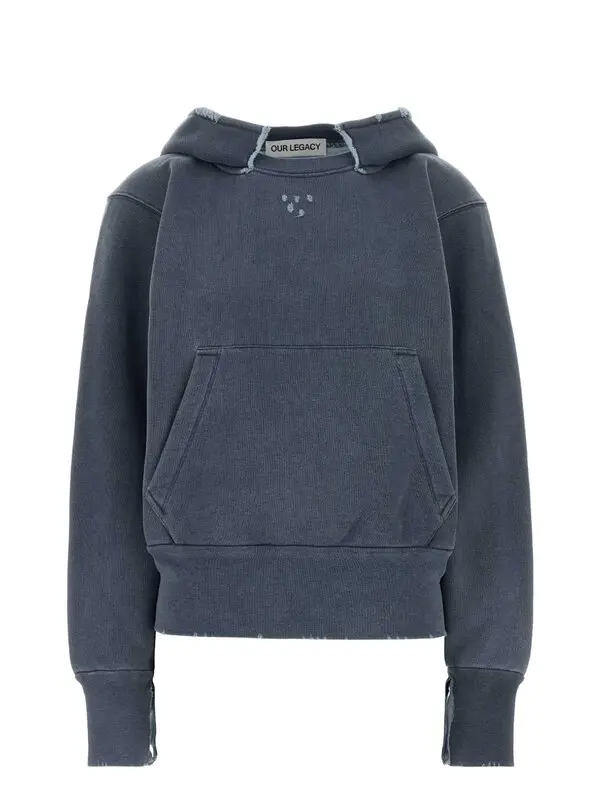 Our Legacy Air Force Cotton Sweatshirt - Blue