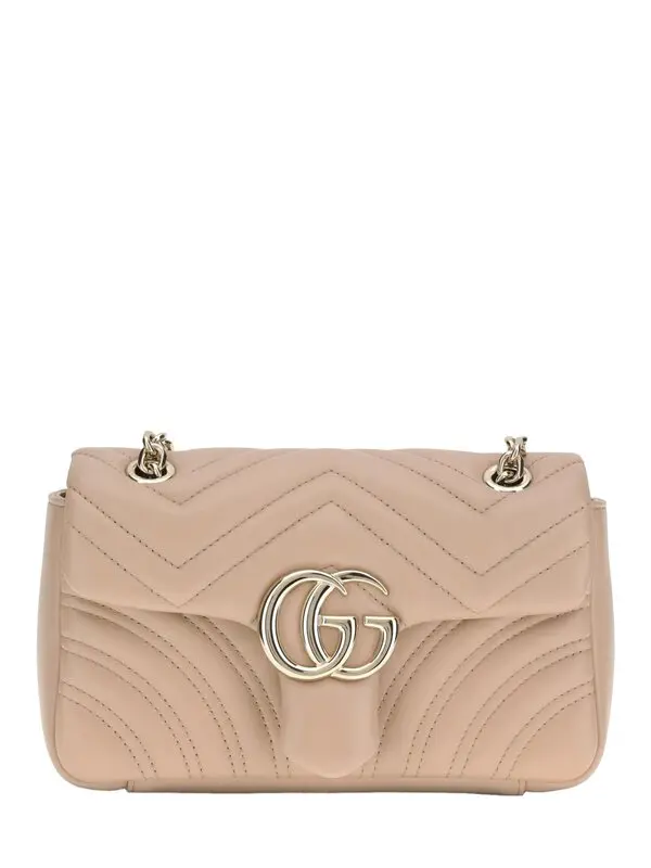 Gucci Gg Marmont Small Shoulder Bag - Pink