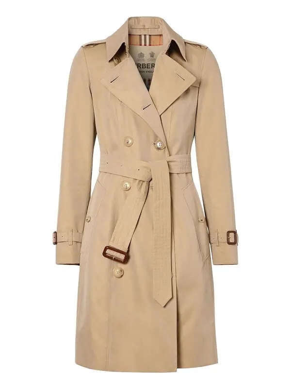 Burberry Chelsea Classic Trench Coat - Cream
