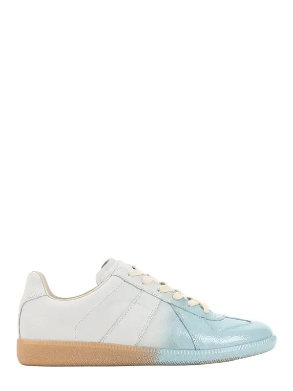 MAISON MARGIELA Replica Sneakers Calf Leather - Blue