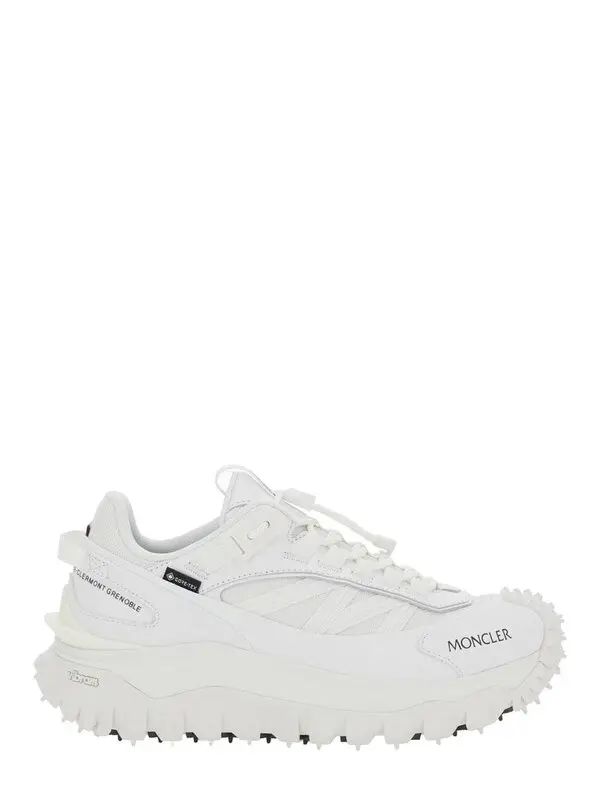 Moncler Low Sneakers 'trailgrip Gtx' With Fabric Logo Detail - Multicolor