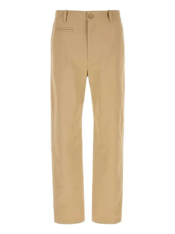Givenchy Beige Cotton Trousers - Brown