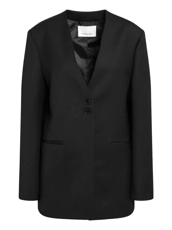 THE FRANKIE SHOP Winsen Wool-blend Jacket - Black