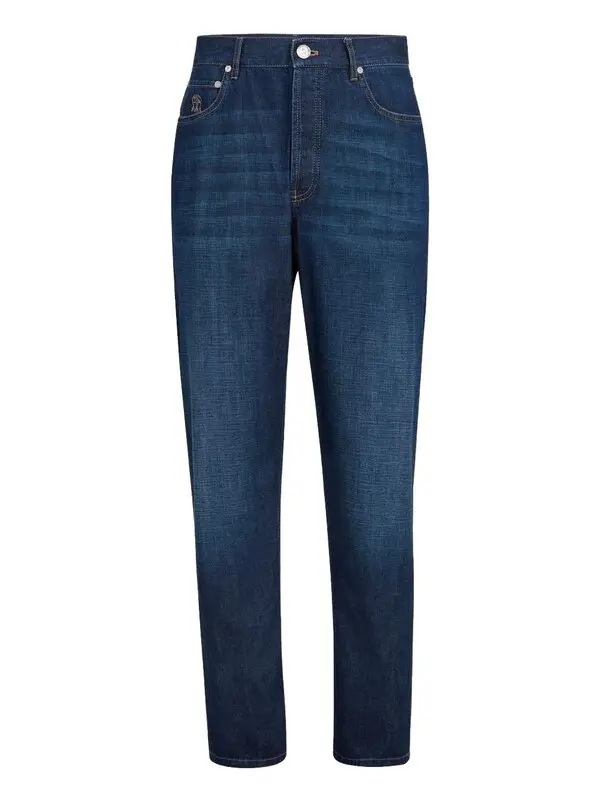 Brunello Cucinelli Cotton Jeans - Multicolor