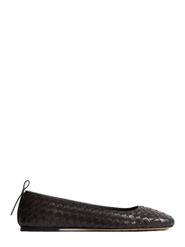 Bottega Veneta Leather Ballet Flats - Multicolor