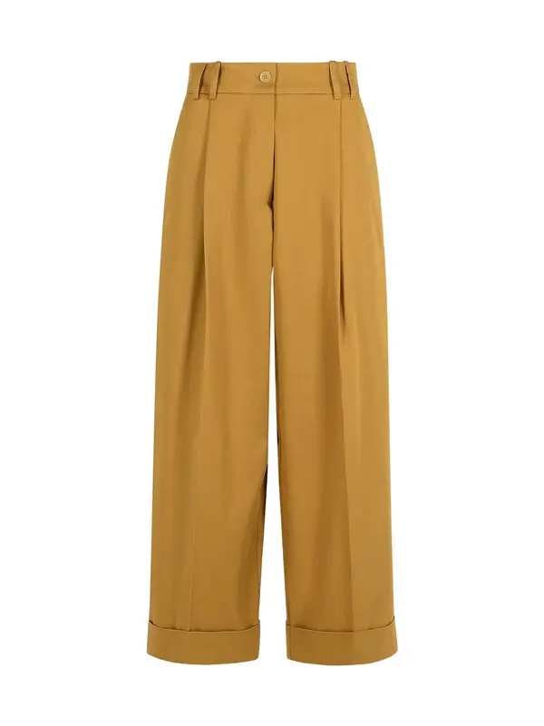 P.a.r.o.s.h Cotton Pants - Cream