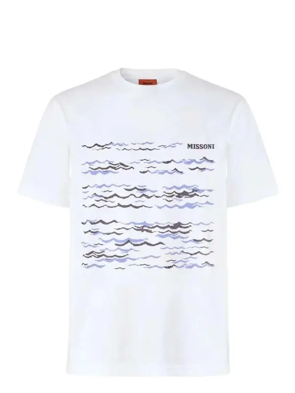 Missoni Wave Print T-shirt - Multicolor