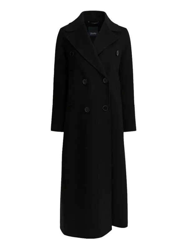 Max Mara Wool Double-breasted Coat - Multicolor