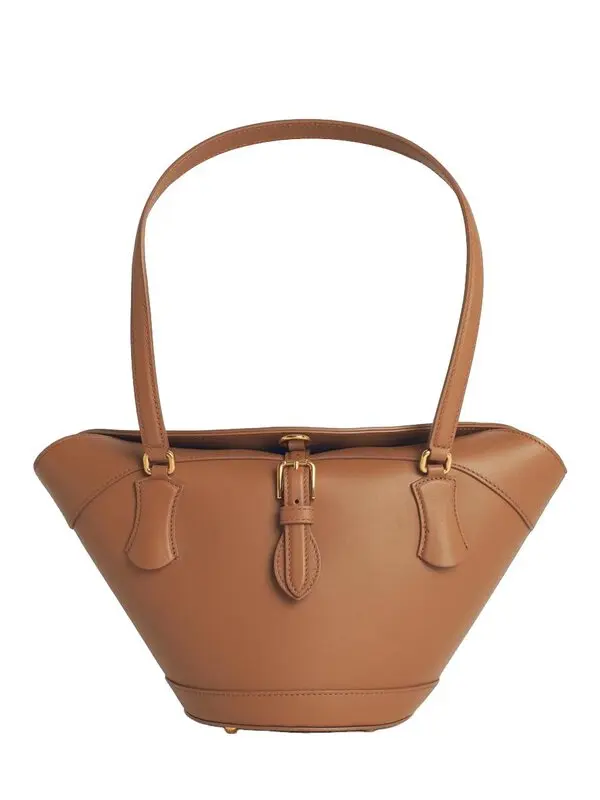 Dolce & Gabbana Sunset" Leather Bag - Brown