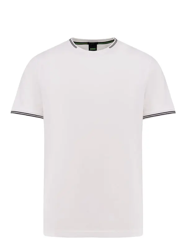 BOSS Stretch Cotton T-shirt - White