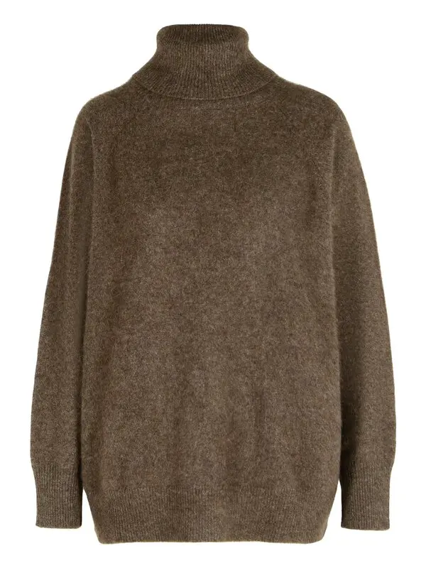 P.a.r.o.s.h Lacoon Turtleneck Sweater - Brown