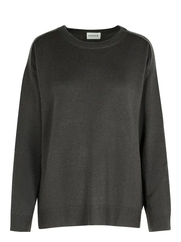 P.a.r.o.s.h Wool Blend Sweater - Gray