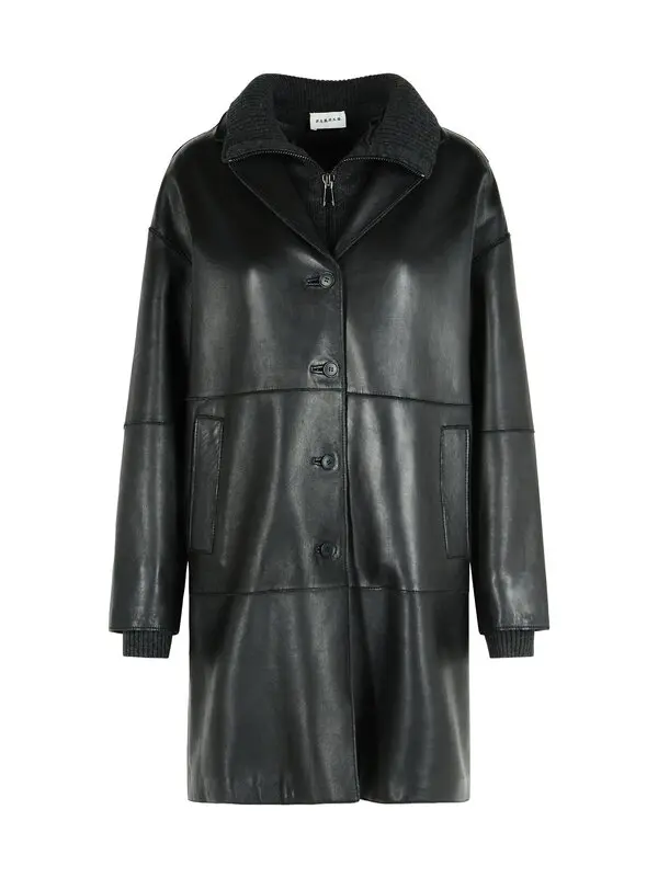 P.a.r.o.s.h Lambskin Jacket - Black