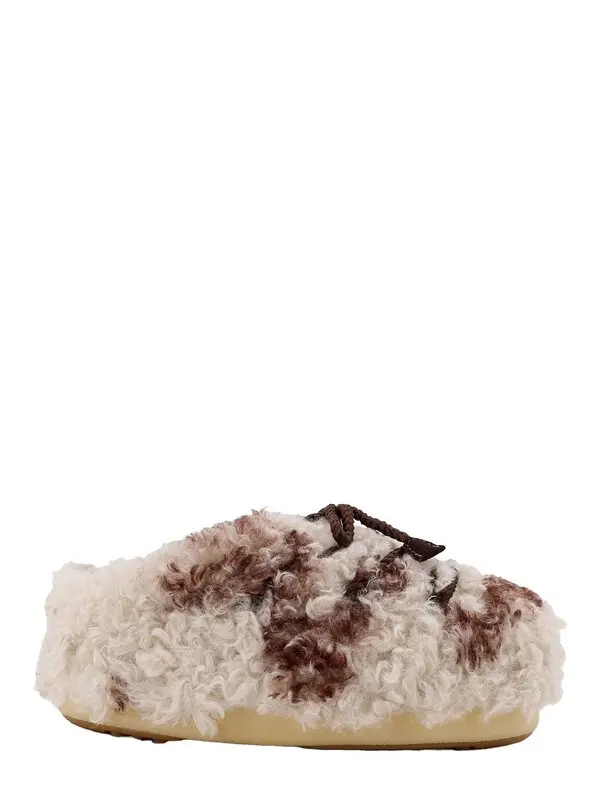Moon Boot Faux Fur Low Sandals - Multicolor