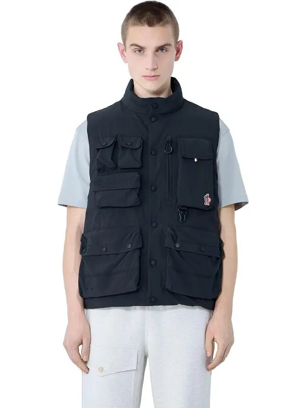 Moncler Tongass Down Field Vest - Black