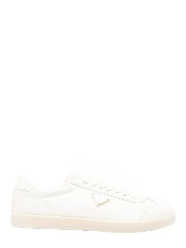 Prada Leather Low-top Sneakers - White