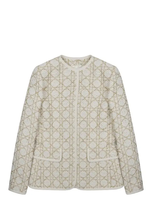 Dior Blazer Macrocannage - Cream