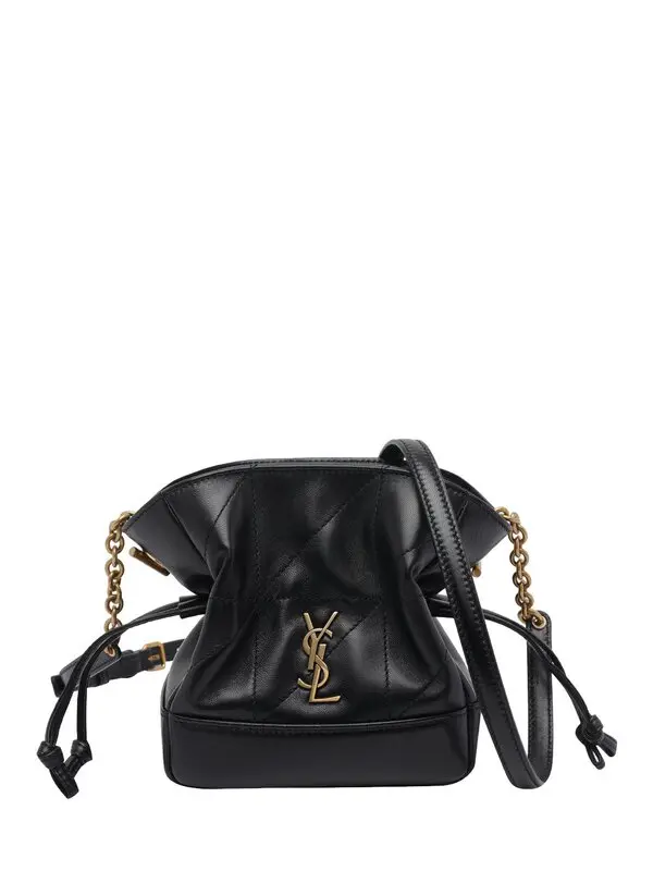 Saint Laurent Mini Jamie Crossbody Bag - Gold
