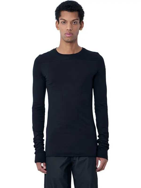 Moncler Rick Owens Girders Long Sleeve T-shirt - Black