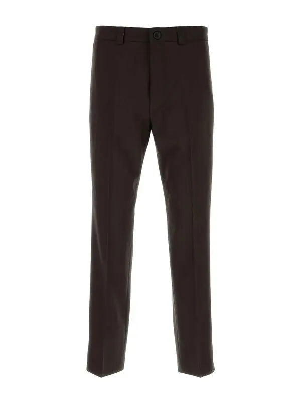 Gucci Chocolate Gabardine Pant - Brown