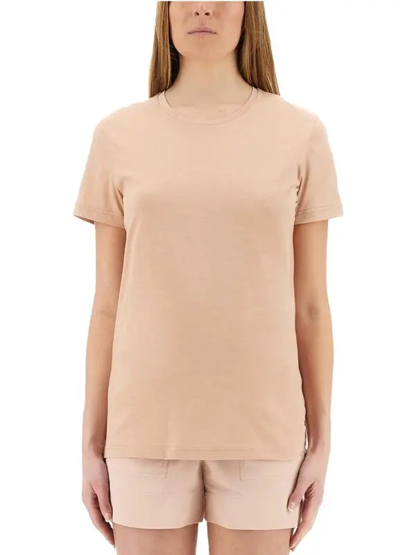 Moncler T-shirt With Logo - Pink