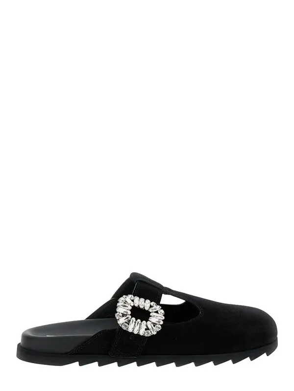 ROGER VIVIER Embellished Buckled Sandals - Multicolor