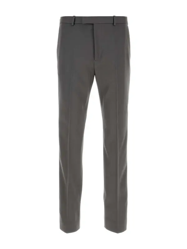 Gucci Stretch Wool Trousers - Gray