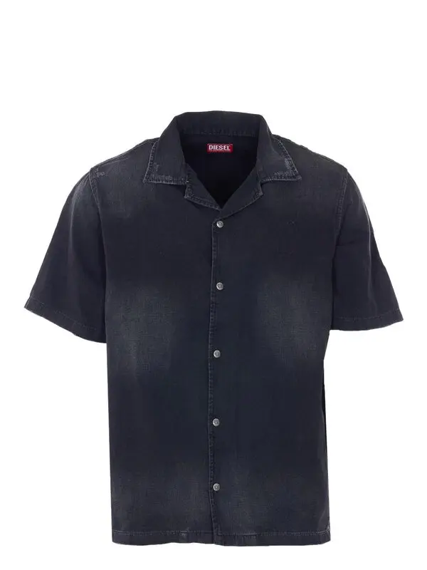 DIESEL® D-nabil-d Denim Shirt - Black